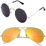 Buy Y&S Sunglasses for Cooling Goggles Women Latest Combo Men at Amazon.in