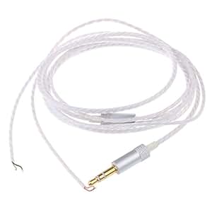 Buy 3.5mm Replacement Repair DIY Cable Cord Line Lead Wire In-Ear ...