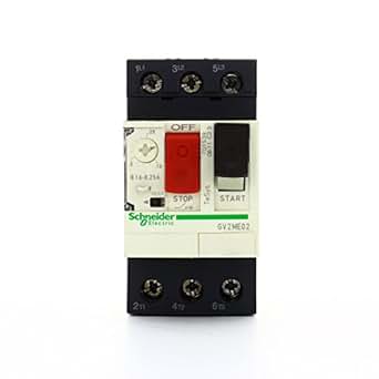 Schneider Electric GV2ME02 MPCB TP 0.16-0.25A, Motor Circuit Breaker 0 16-0: Amazon.co.uk ...