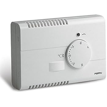 Termostato elettronico da parete serie PERSONAL Perry 1TPTE120 con spia Alimentazione 230V ...