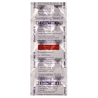 Zofer MD 8 - Strip of 10 Tablets : Amazon.in: Health & Personal Care