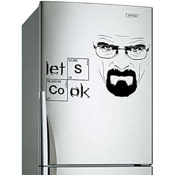 (70x45 cm) Vinyl Wall Decal Breaking Bad Heisenberg Quote / Lets Cook ...