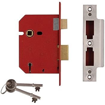 Union Locks 2201 5-Lever Mortice Sash Lock 65mm - Brass Finish (Boxed ...