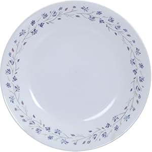 Buy Corelle Lilac Blush Medium Glass Plate Set, Set of 6, White and ...
