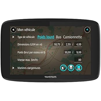 TomTom GO Professional 6250 GPS-Fahrzeug Schwarz: Amazon.de: Elektronik