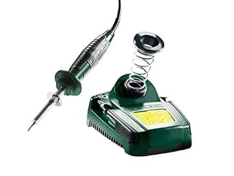 Parkside Fine Soldering Iron Set with stand, tips and and solder 30W ...