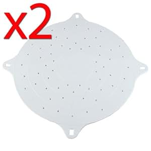 Microwave Splatter Screen - Splash Guard (Pack of 2): Amazon.co.uk ...