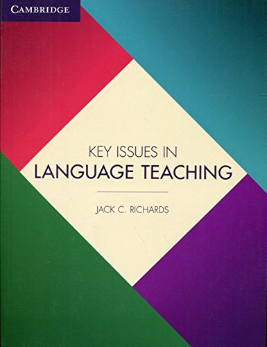 Key Issues in Language Teaching : Richards,Jack C.: Amazon.de: Bücher