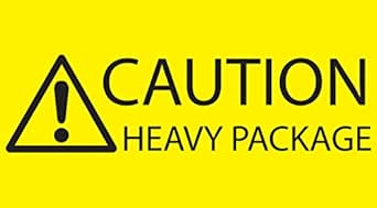 1 x Roll Caution Heavy Package Printed Parcel Self Adhesive Labels 1000 ...