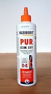 Kleiberit PUR Leim 501 - für hochfeste Verbindungen - 0.5kg: Amazon.de ...