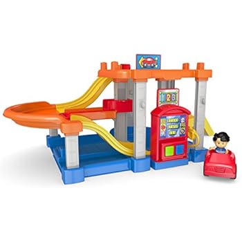 Fisher-Price Little People Racin' Ramps Garage: Amazon.co.uk: Toys & Games