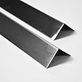 Brushed Stainless Steel Metal Wall Angle Corner Protector 30 x 30mm ...