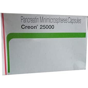 Creon 25000 - Strip of 10 Capsules : Amazon.in: Health & Personal Care