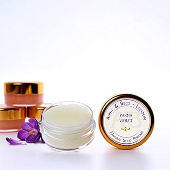 1pc - Natural Solid Perfume for Women - Parma Violet - in a Pot - 10 ml ...