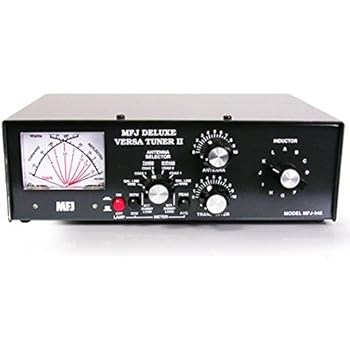 MFJ 971 Portable/QRP manual antenna tuning unit, covers HF 1.8-30MHz ...