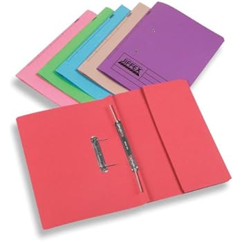 Rexel Jiffex Foolscap Transfer File with Pocket Buff (Pack of 25 ...
