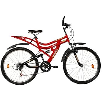 Buy Hercules MTB Turbodrive Dynamite 18 Speed Bicycle (Red) Online at ...