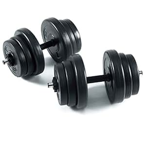 Jalano Hantelset Massiv Kurzhanteln 2er Hantel Set 40 kg (2 x 20 kg ...