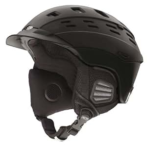 Smith Variant Brim Ski and Snowboard Helmet, Men, 3000900398, Black ...