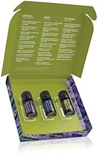 doTERRA Essential Oil Introductory Kit (Lavender, Lemon & Peppermint ...