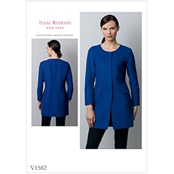 Vogue Patterns 9292 OS, Misses Jacket and Dickie, Sizes 6-22, TISSUE ...