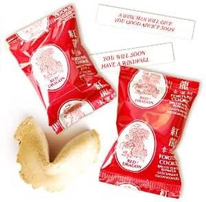Chinese Fortune Cookies - Red Dragon: Amazon.co.uk: Toys & Games