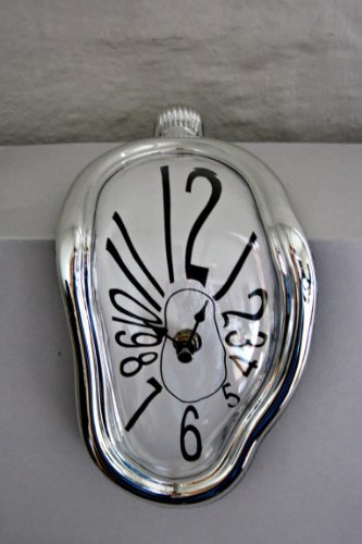 Amazon.de: Kantenuhr "Dali" Uhr Regaluhr Designuhr 18 cm