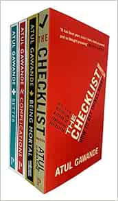 Atul Gawande Collection 4 Books Set (The Checklist Manifesto, Being ...