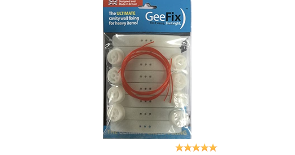 Geefix-Heavy Duty plaques de plâtre Fixation Pack de 8 fixations PME, artisans et agriculteurs ...