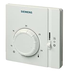 Siemens Room Temperature Controller, White, RAA41: Amazon.co.uk: DIY ...