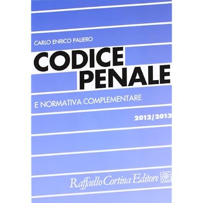 Glen Rick: Codice Penale E Normativa Complementare 2012-2013 PDF Online