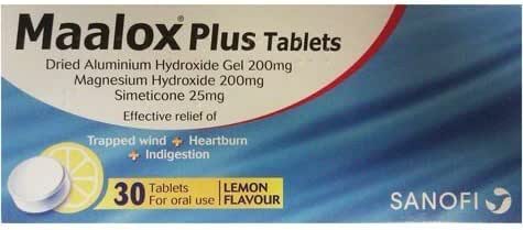 Maalox Plus 30 Tablets: Amazon.co.uk: Health & Personal Care