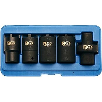 11pc Castle Socket Set Ball Joint Axle Groove Nuts 22-75 Mm Castellated ...