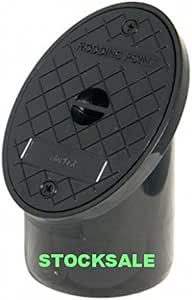 Underground Drainage Oval Rodding Eye - Plastic 110mm Black Rodding Eye ...