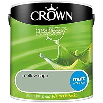 Crown Silk 2.5L Emulsion - Mellow Sage: Amazon.co.uk: DIY & Tools