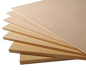 MDF 15mm - Medium Density Fibreboard 4ft x 2ft (1220mm x 610mm): Amazon ...