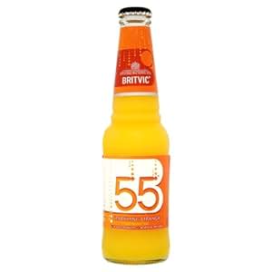 Britvic 55 Sparkling Orange 24x275ml: Amazon.co.uk: Grocery