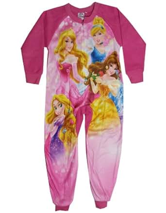 Disney Princess Girls Dark Pink Onesies Age 5 Years: Amazon.co.uk: Clothing