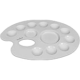 Eclet Large Elliptical Shape Colour Pallete, Paint Mixing Palette ...