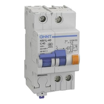 Chint NB1L-C40 Series Residual Current Operated Circuit Breaker with Over-Current Protection ...