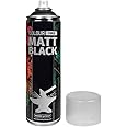 COLOUR FORGE Matt Black Spray (500ml) : Amazon.co.uk: DIY & Tools