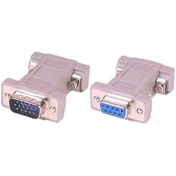 SVGA 15 Pin Male to 9 Pin Female Adaptor: Amazon.co.uk: Computers ...