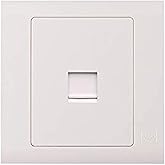 MK Essentials 1G Double RJ45 CAT6 Data Socket : Amazon.ae: Tools & Home ...