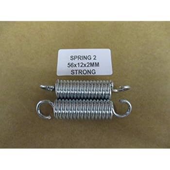 2 x REPLACEMENT SPRINGS 56x12x2MM FOR RECLINER CHAIRS No.2: Amazon.co ...