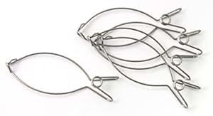 Fackelmann Rouladenklammern, Rouladenhalter aus rostfreiem Edelstahl ...