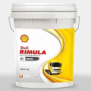 SHELL RIMULA R1 MULTI 20W40 CF4 Pack Size: 7.5L: Amazon.in: Car & Motorbike