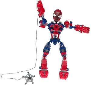 Mega Bloks 91280 Spiderman Tech-Bot Spider Sense Build & Display Figure ...