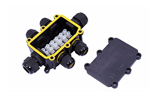 Buy IP68 Waterproof Junction Box 6 way Underground Cable Outdoor ...