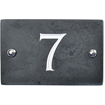 Slate Numbers - 1 to 99 (select your number here) - number 5 Same Day ...