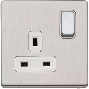 MK Aspect K24357 BSS W 13 Amp Single Double-Pole Dual-Earth Switched ...
